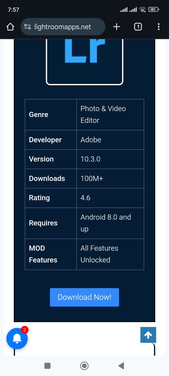 Lightroom MOD APK v10.5.4 (Latest Version) Premium Unlocked